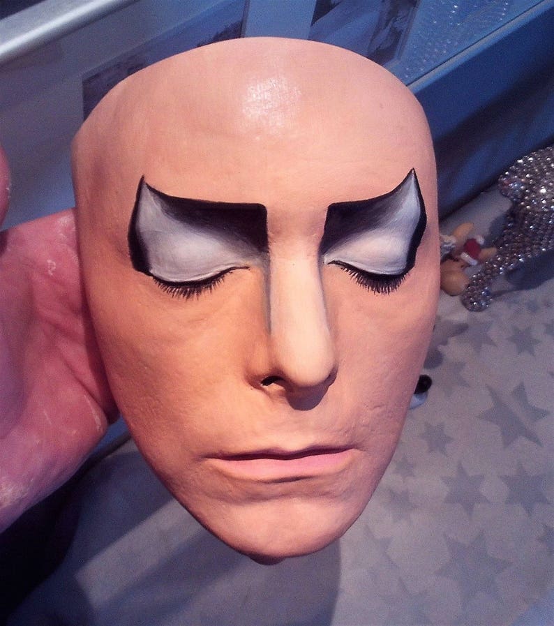 Life Face Cast David Bowie Labyrinth - Etsy