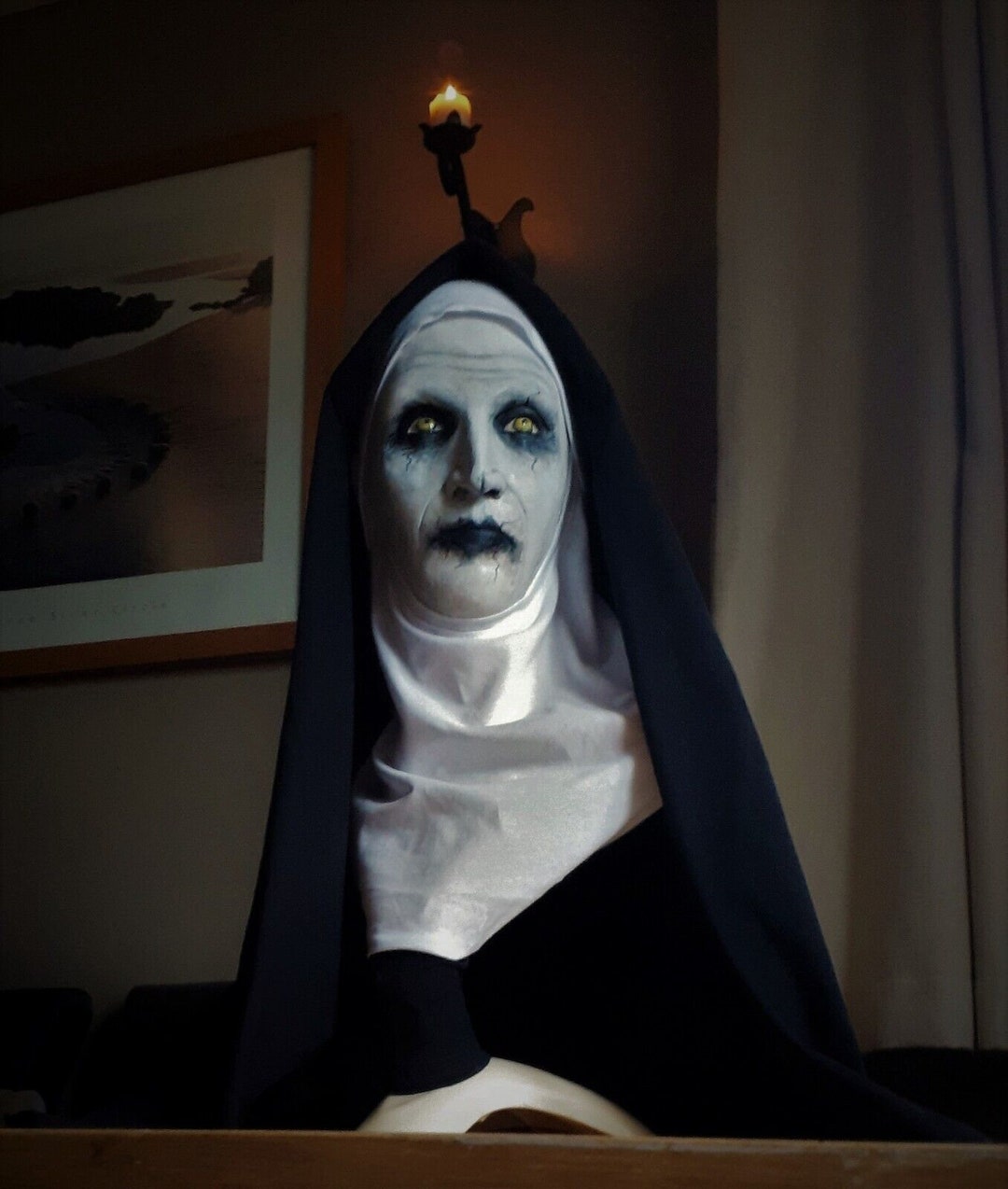 Lifesize Bust Valek 'the Nun' Conjuring - Etsy UK