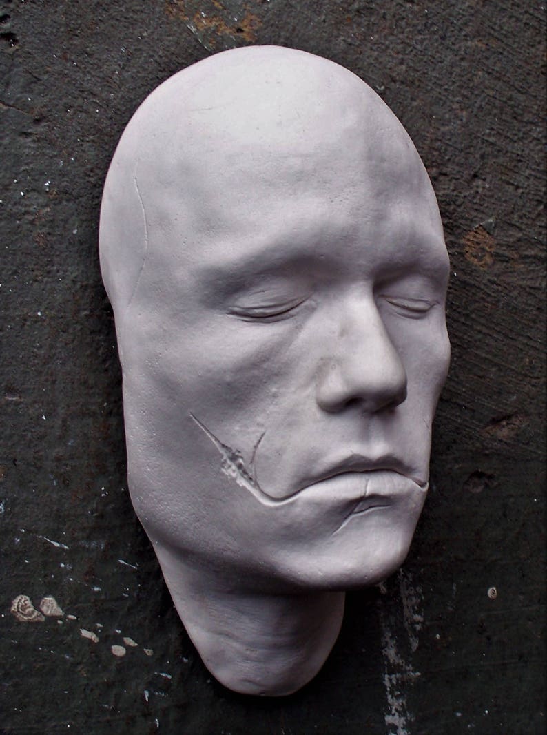 Life Face Cast Heath Ledger the Dark Knight - Etsy UK
