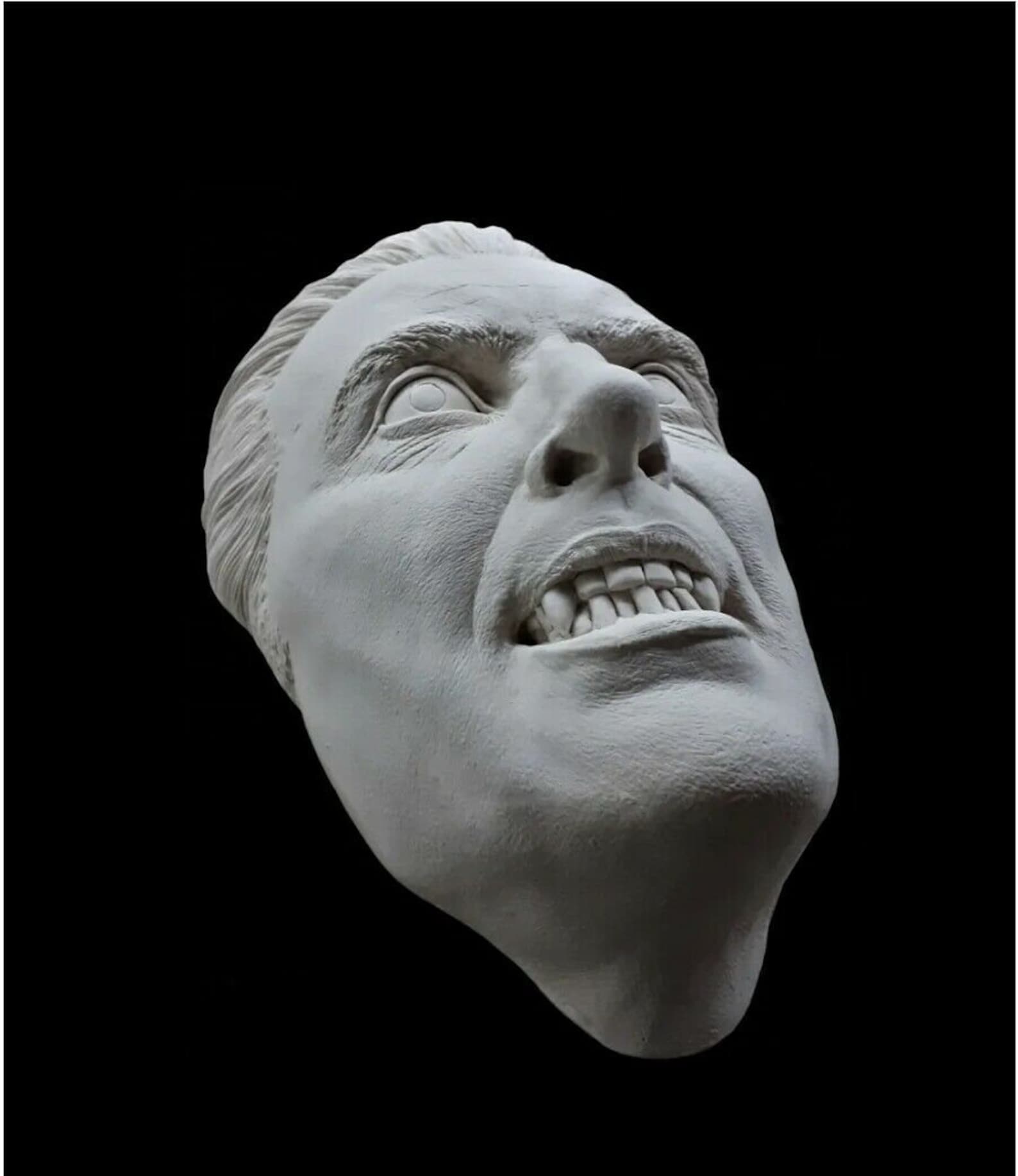Life Size Face Cast Prop - Christopher Lee - Dracula - White - Etsy UK