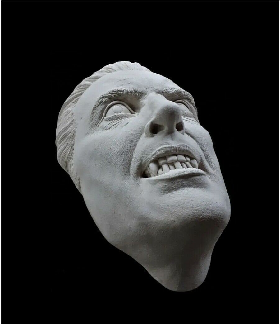 Life Size Face Cast Prop - Christopher Lee - Dracula - White - Etsy UK