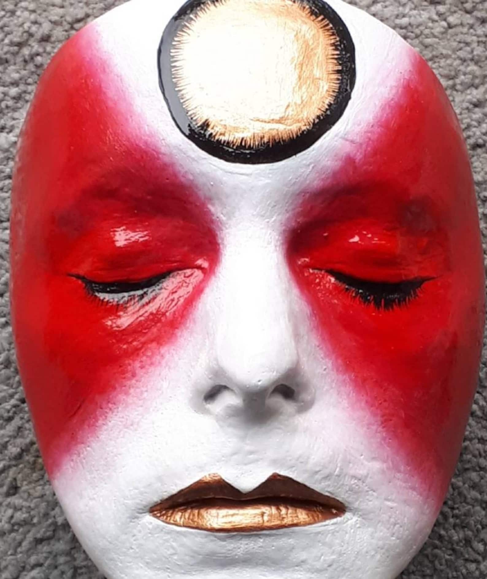 Life Face Cast David Bowie Ziggy Stardust | Etsy