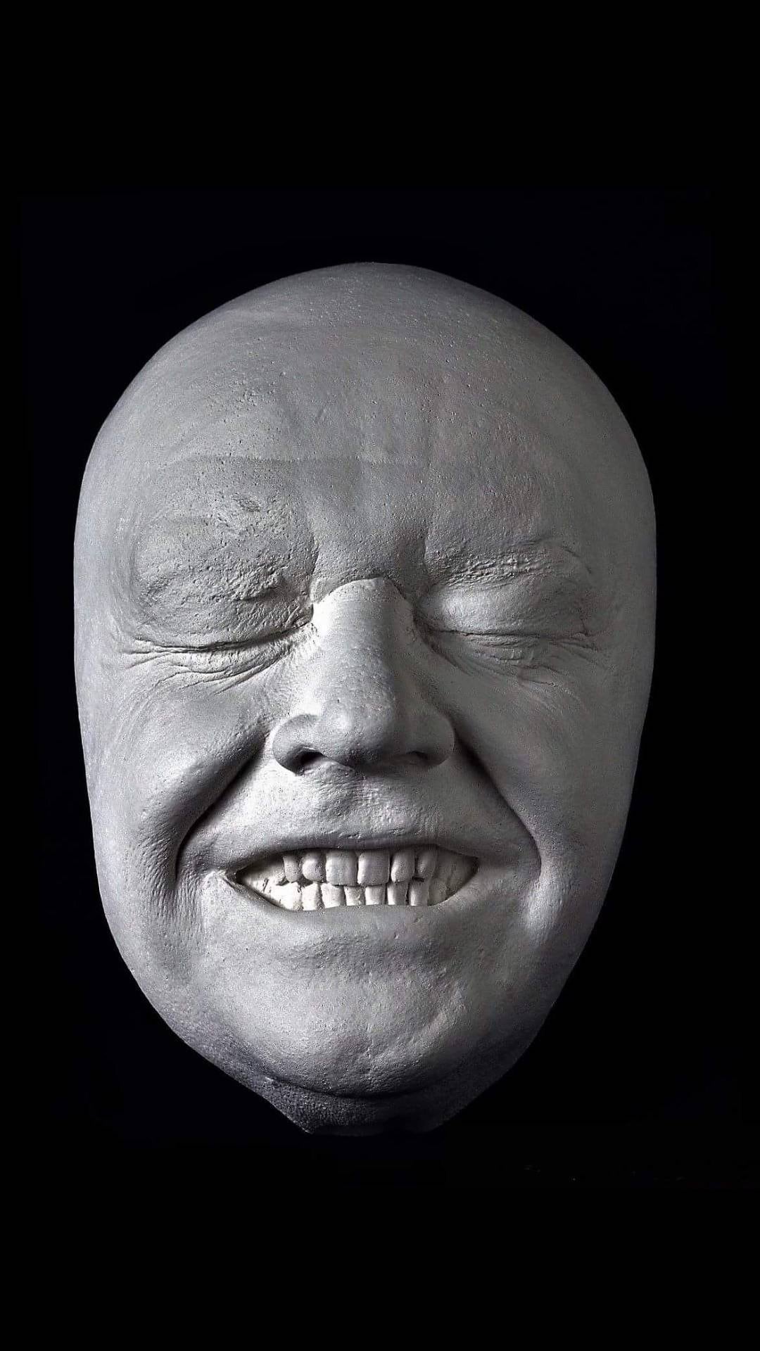Life Face Cast of Jack Nicholson in White | Etsy