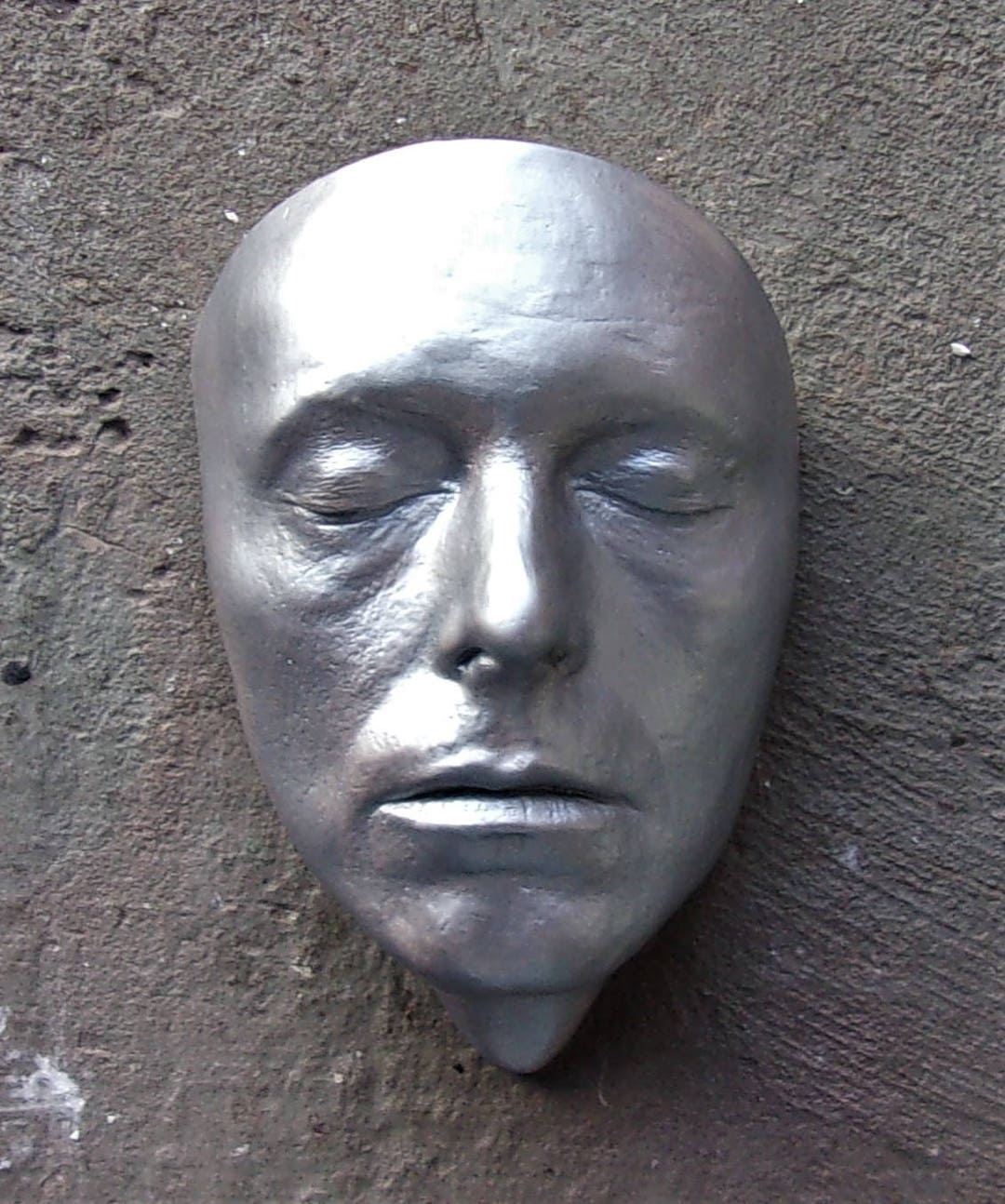 Life Face Cast - David Bowie - Silver - Etsy