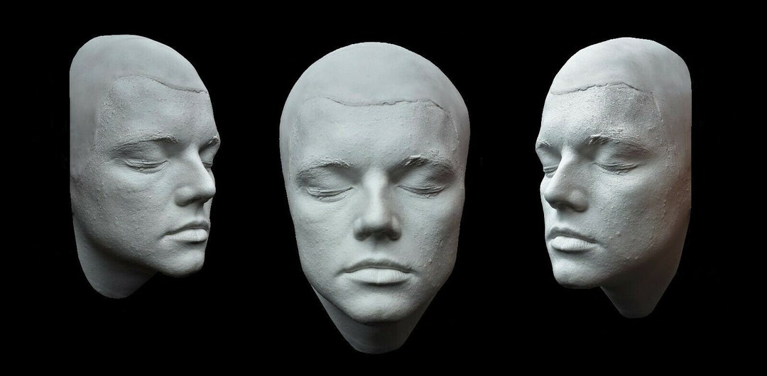 Life Face Cast of Leonardo Dicaprio - Smaller Cast - Etsy
