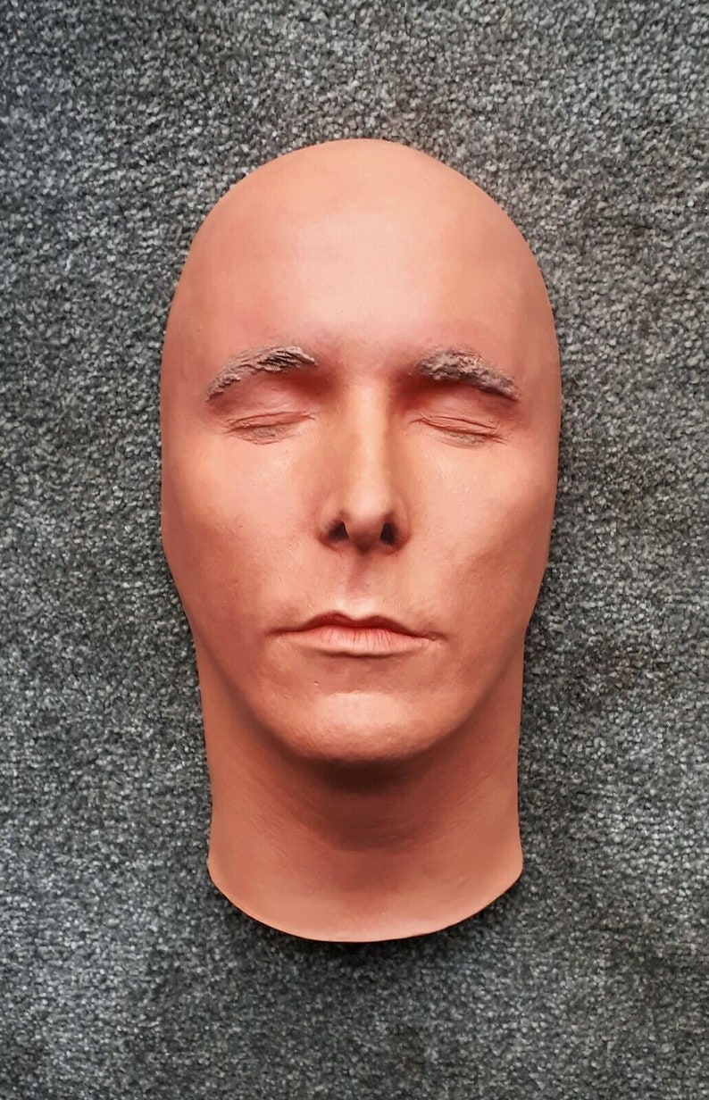 Life Face Cast/mask of Batman Christian Bale - Etsy