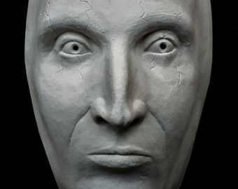 Life Size Face Cast Prop Christopher Lee Dracula White - Etsy UK