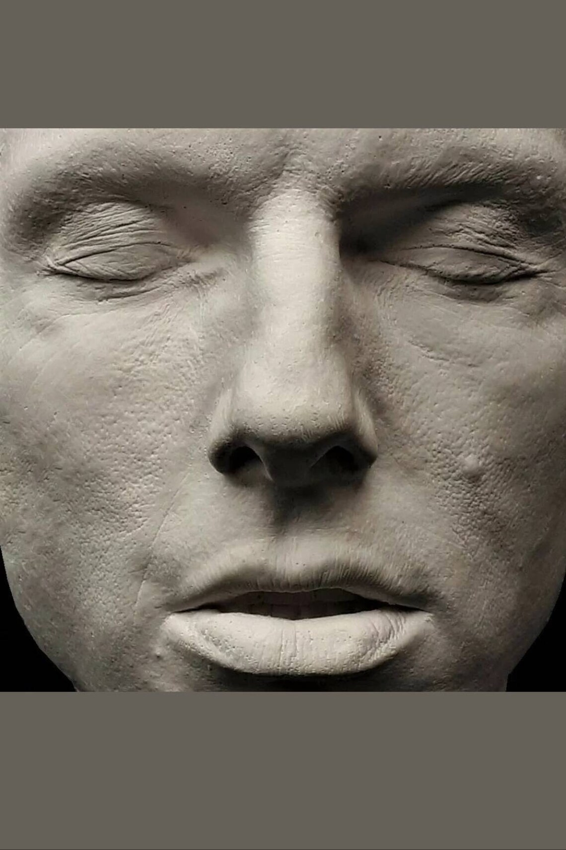 Life Face Cast Of Tom Cruise Smaller Version | Etsy