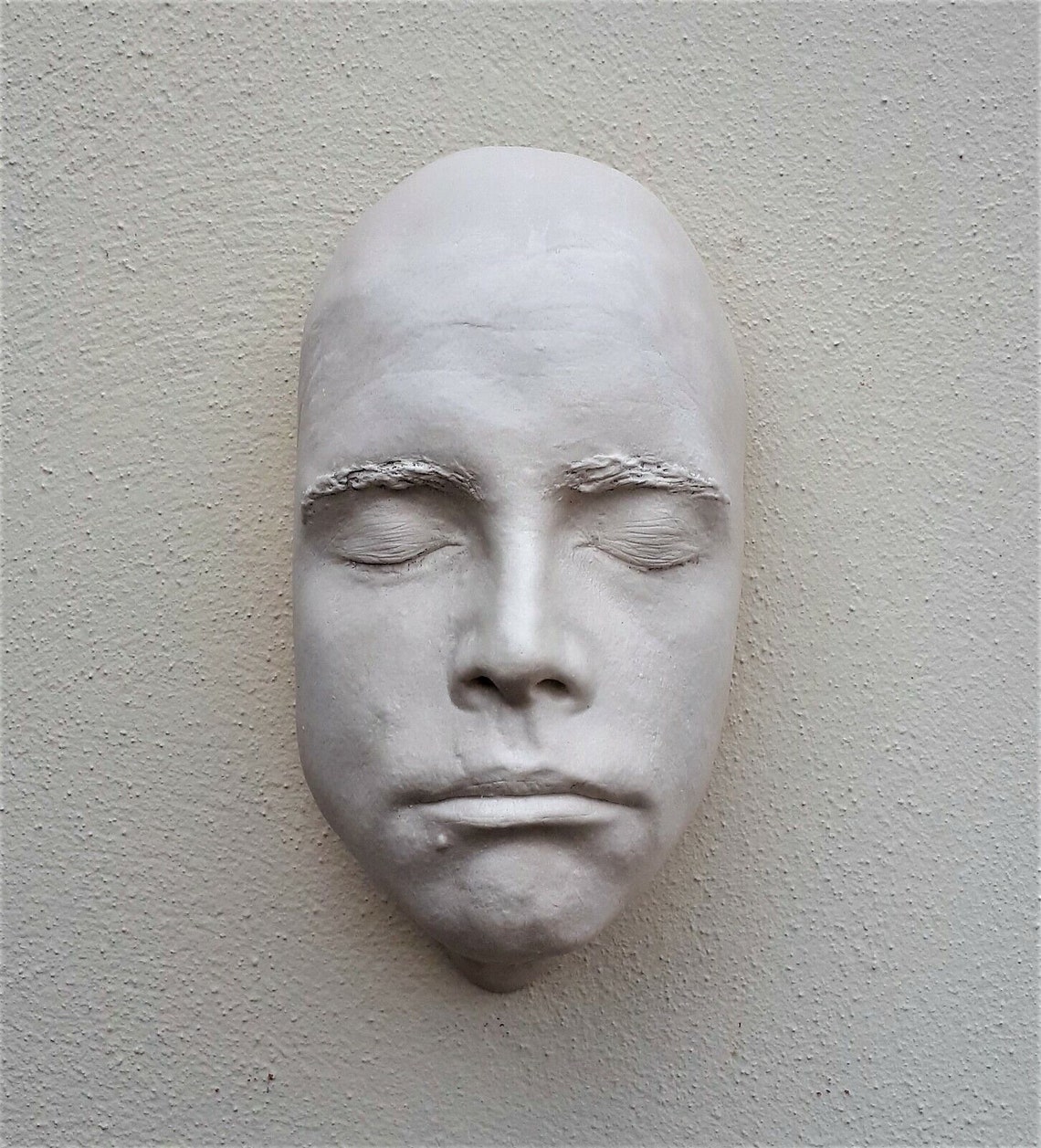 Life Face Cast of Mark Hamill Luke Skywalker White - Etsy