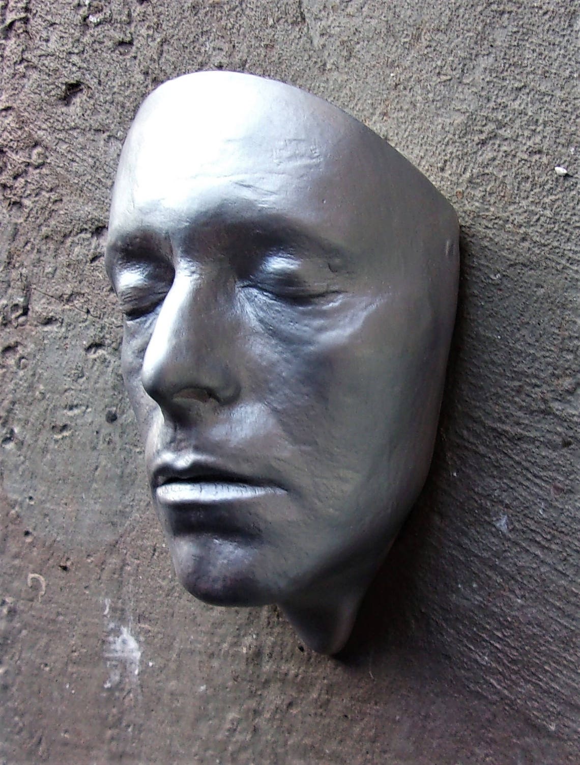 Life Face Cast - David Bowie - Silver - Etsy UK