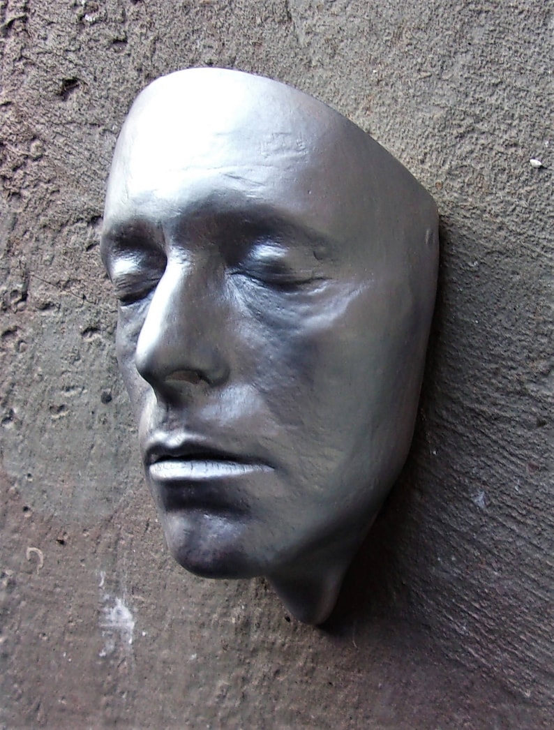 Life Face Cast - David Bowie - Silver - Etsy