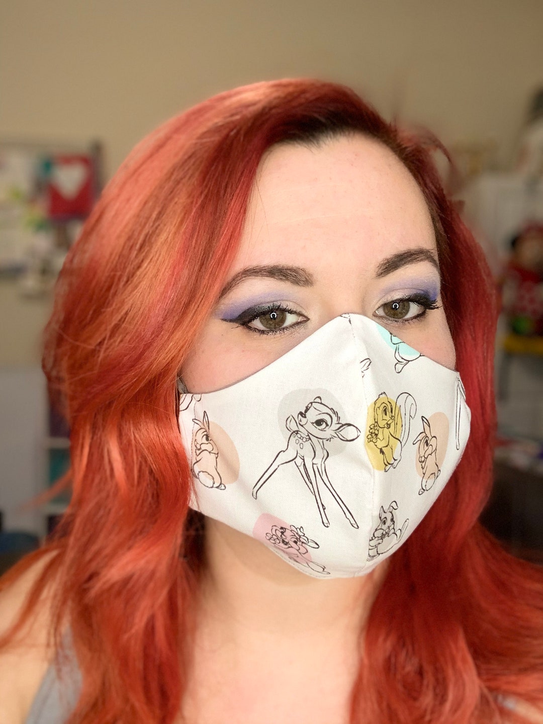 Bambi Face Mask - Etsy