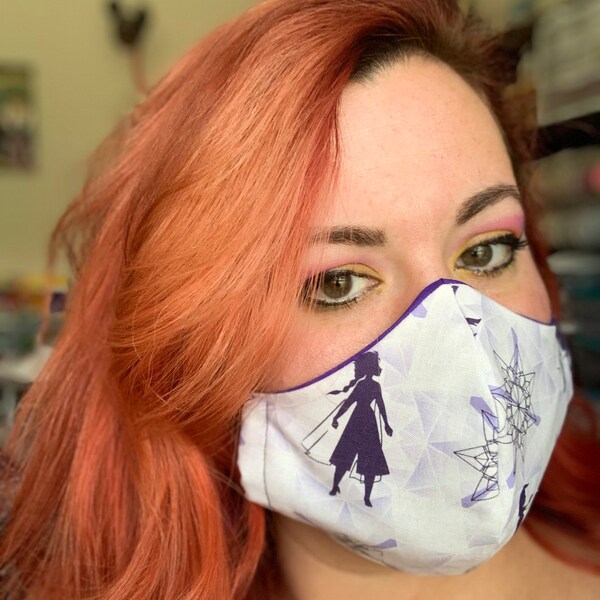 Frozen Mask - Etsy