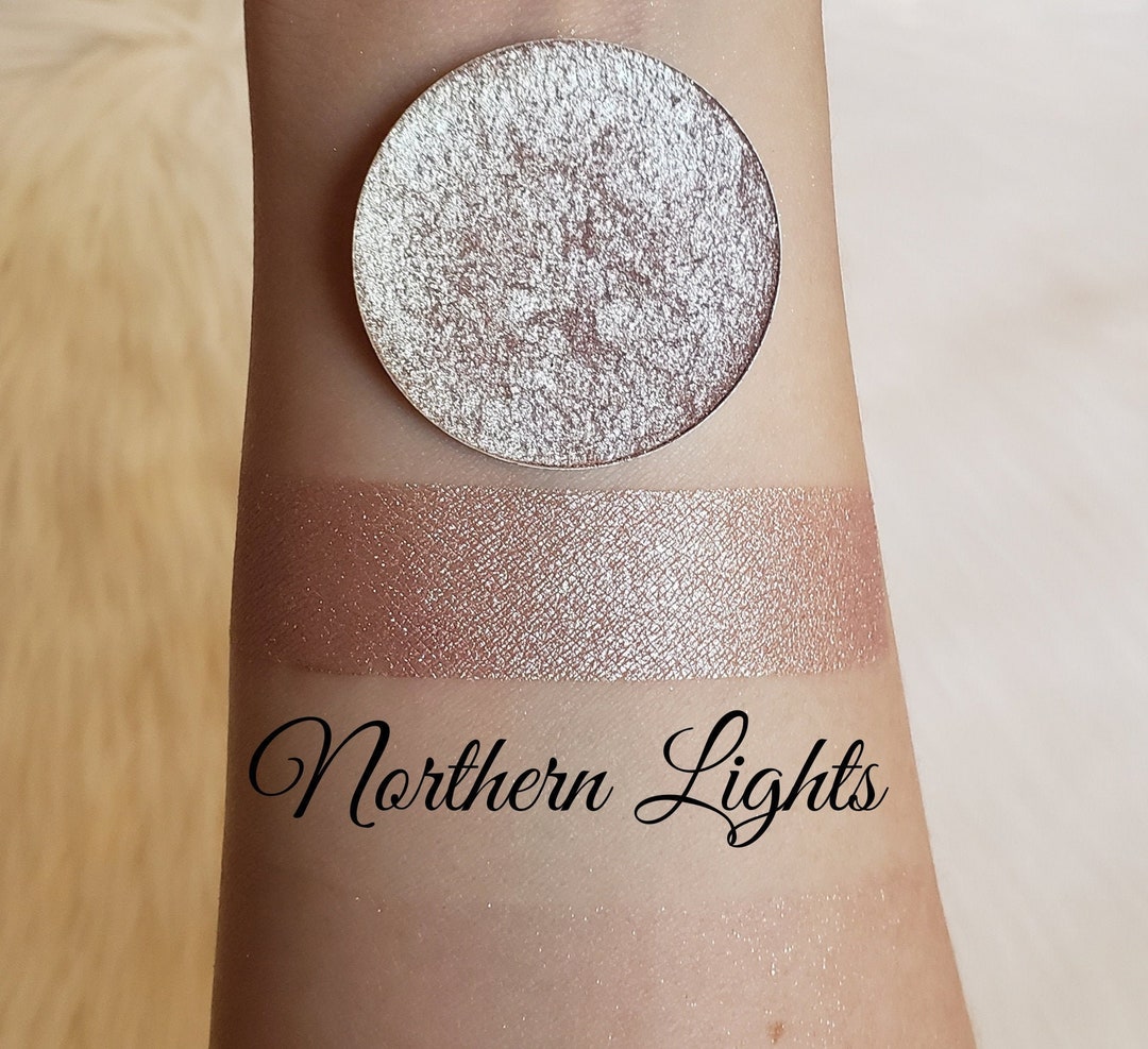 Pressed & Loose Highlighter [northern Lights] Cool Tone, Handmade ...