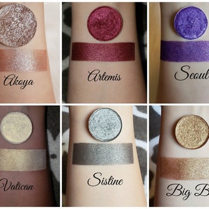EYESHADOW SAMPLES - Choose Any 3 Loose Shades - Vegan, Cruelty Free ...