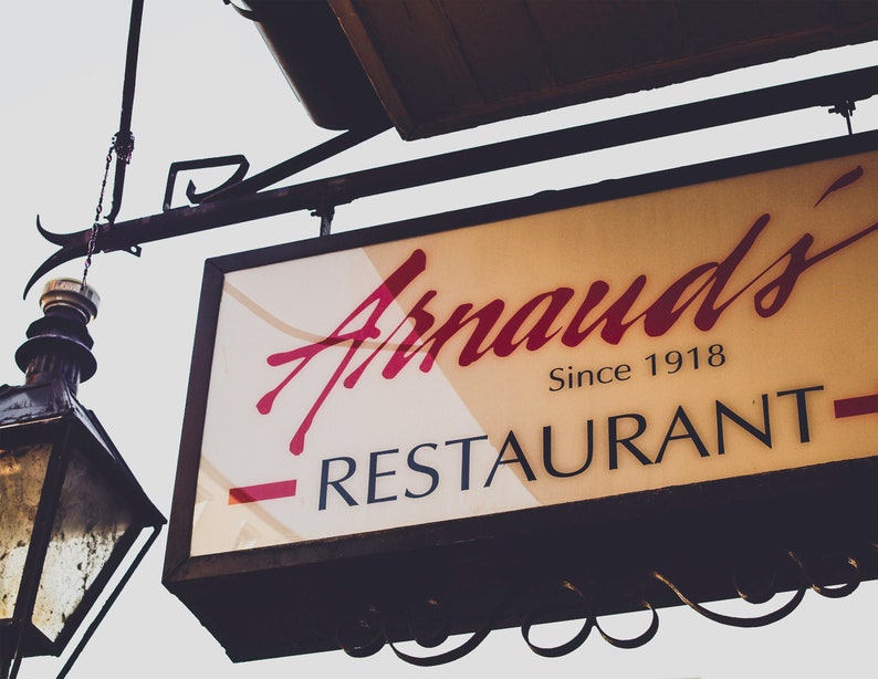 Arnauds Restaurant, New Orleans Print, French Quarter Art, Travel ...