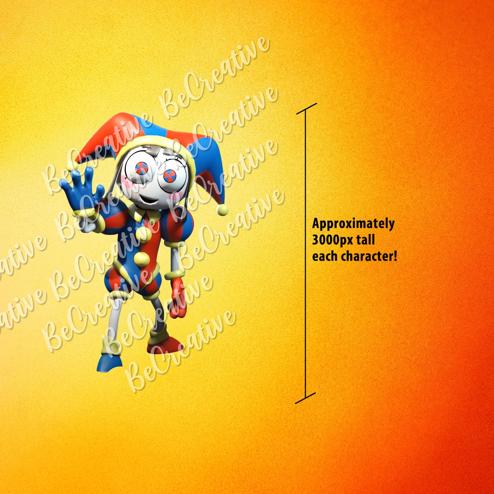The Amazing Digital Circus Characters PNG Pack | 25 HD Images | Approx ...