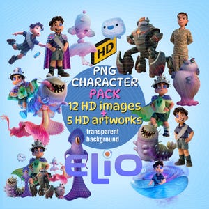 Elio Movie PNG Bundle | HD Character Images, Transparent Background ...