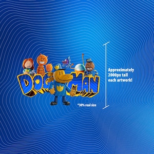 Dog Man Characters PNG Bundle - 4 HD Images, 300 DPI, Transparent ...