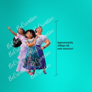 Encanto PNG Character Pack: 60 HD Images + 5 Posters - Etsy