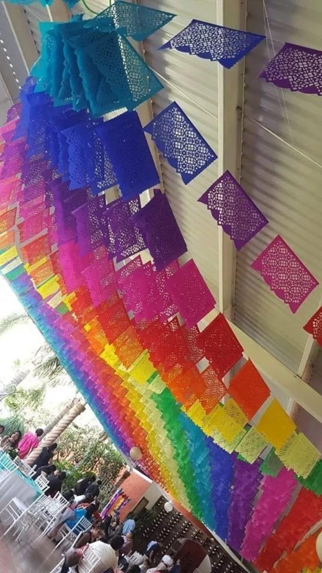 Papel Picado/mexican Fiesta/papel Picado Mexicano/fiesta Decorations ...