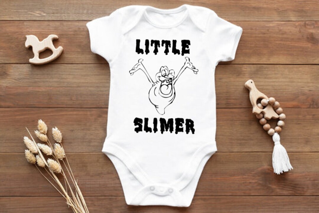 Ghostbusters Baby "little Slimer" Bodysuit Baby Clothes - Etsy