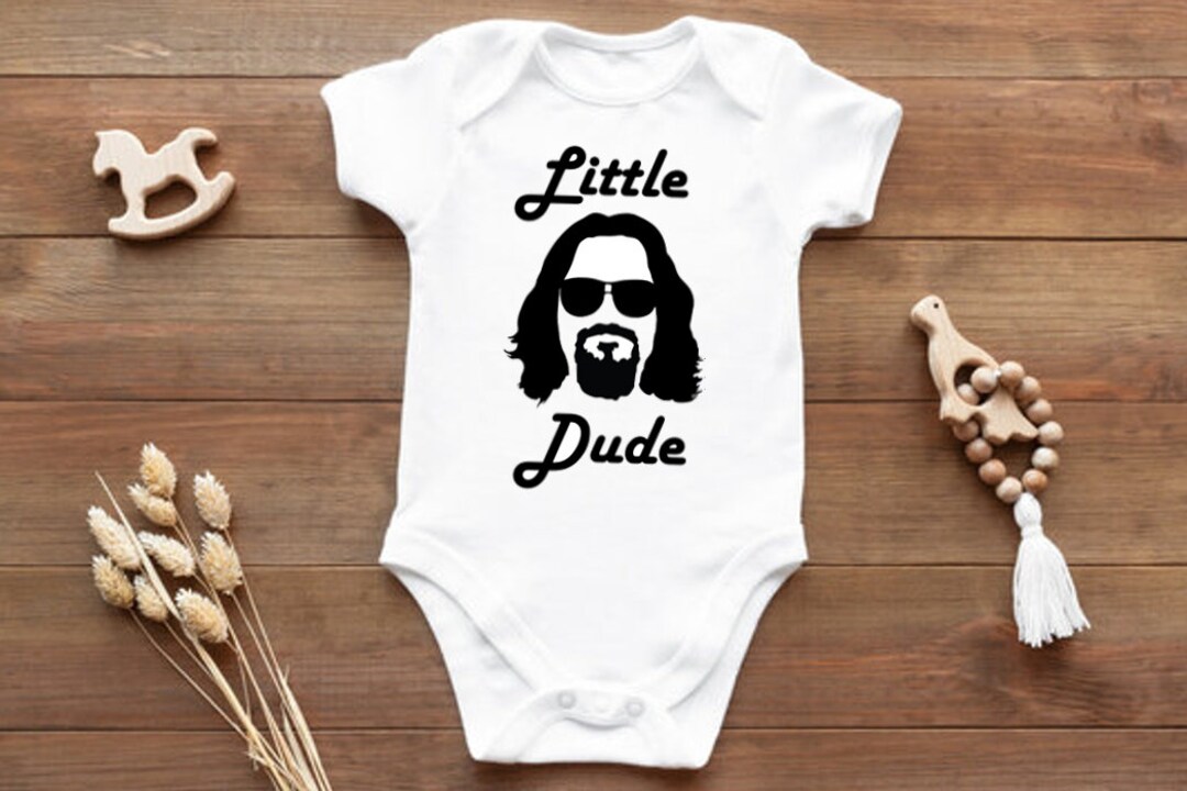 The Big Lebowski Baby "little Dude" Bodysuit Baby Clothes - Etsy