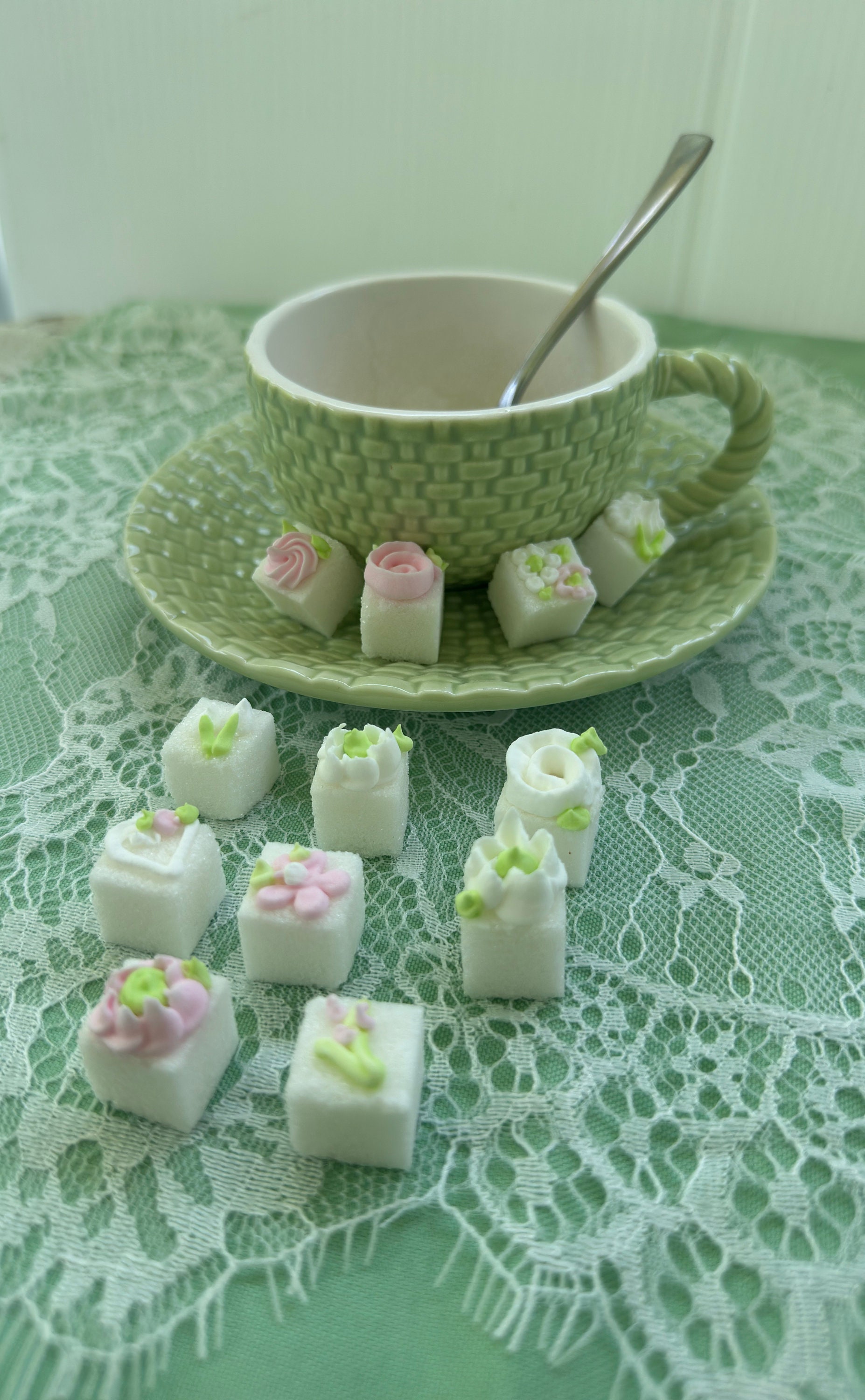 Fancy Sugar Cubes/ Tea Party/ Sugar Cubes/tea/ Bridal Sugar Cube/ Cubes ...