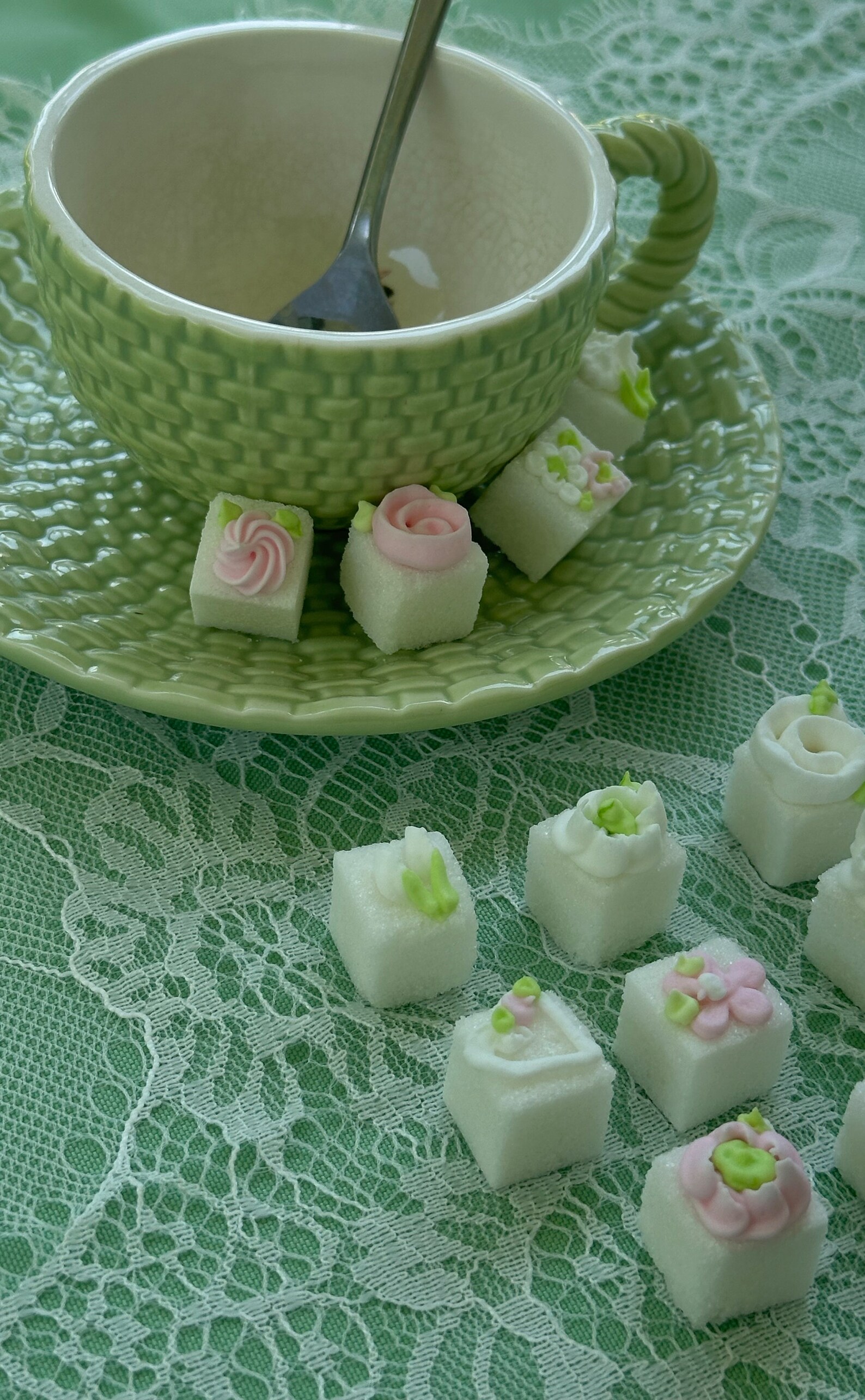 Fancy Sugar Cubes/ Tea Party/ Sugar Cubes/tea/ Bridal Sugar Cube/ Cubes ...