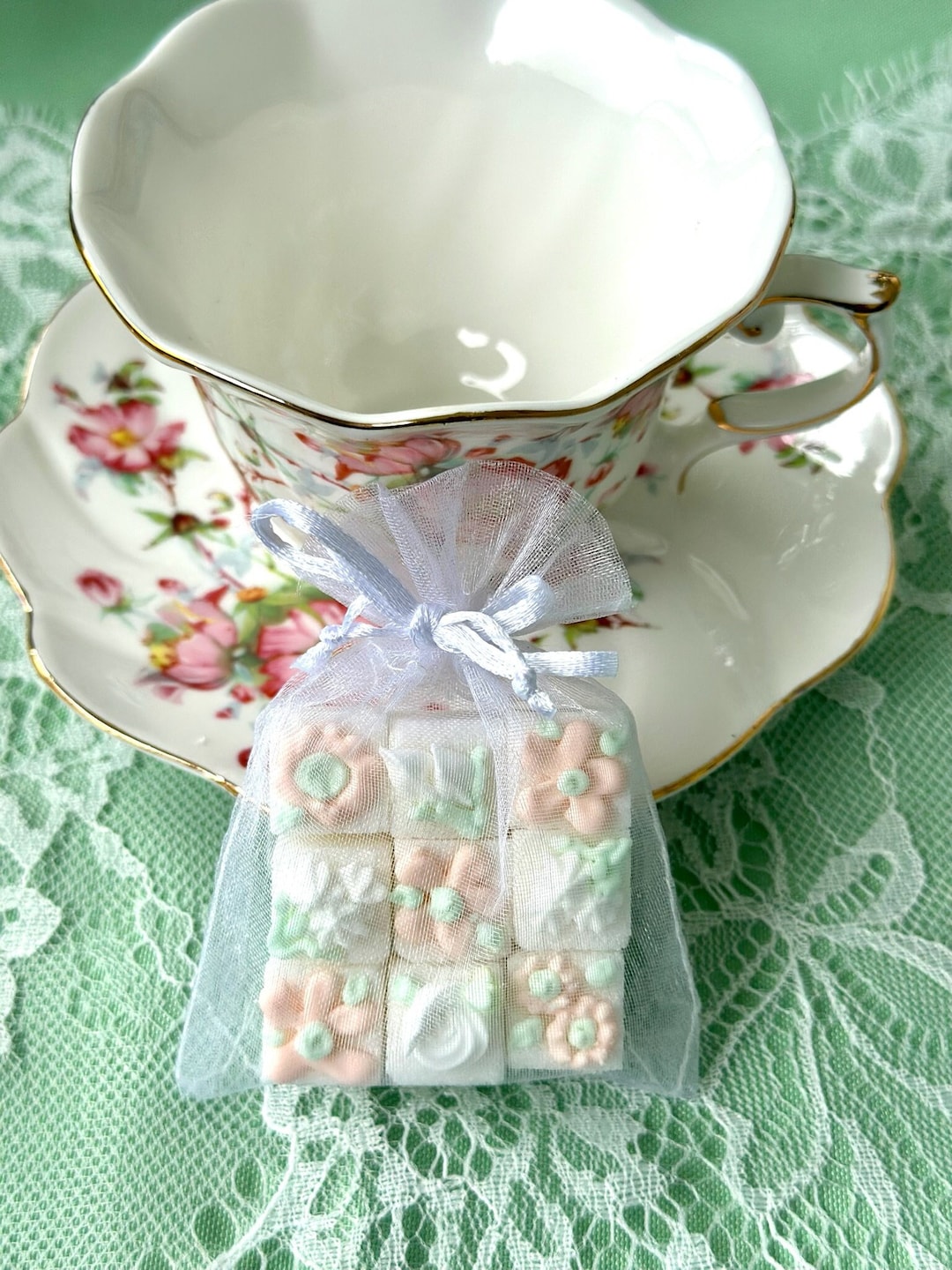 Tea Time Sugar Cube Favors Etsy