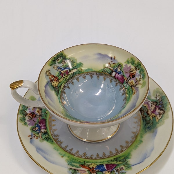 Hand Painted Tea Cup - Etsy