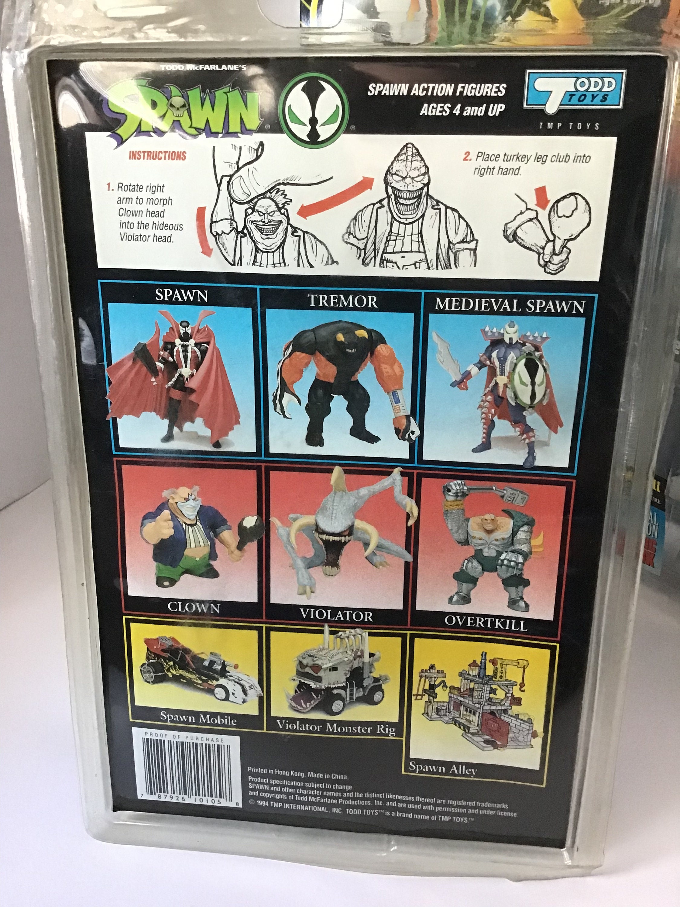 Spawn Clown Overkill Sam and Twitch Action Figures - Etsy