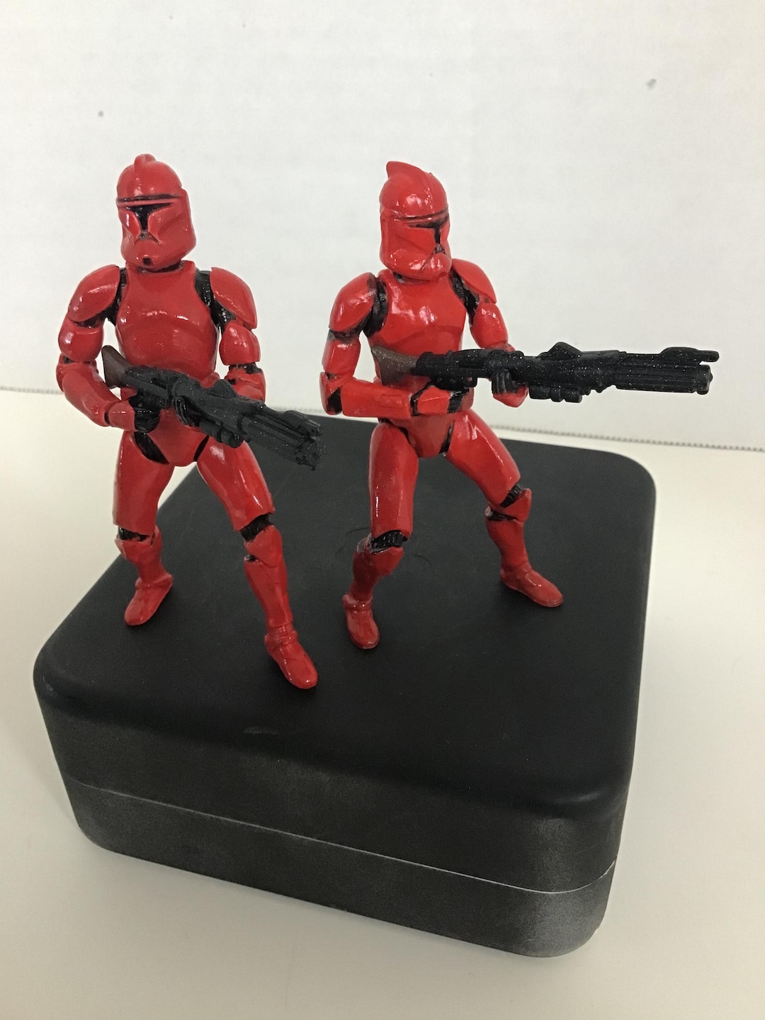 Custom Red Clone Trooper 3.75 - Etsy