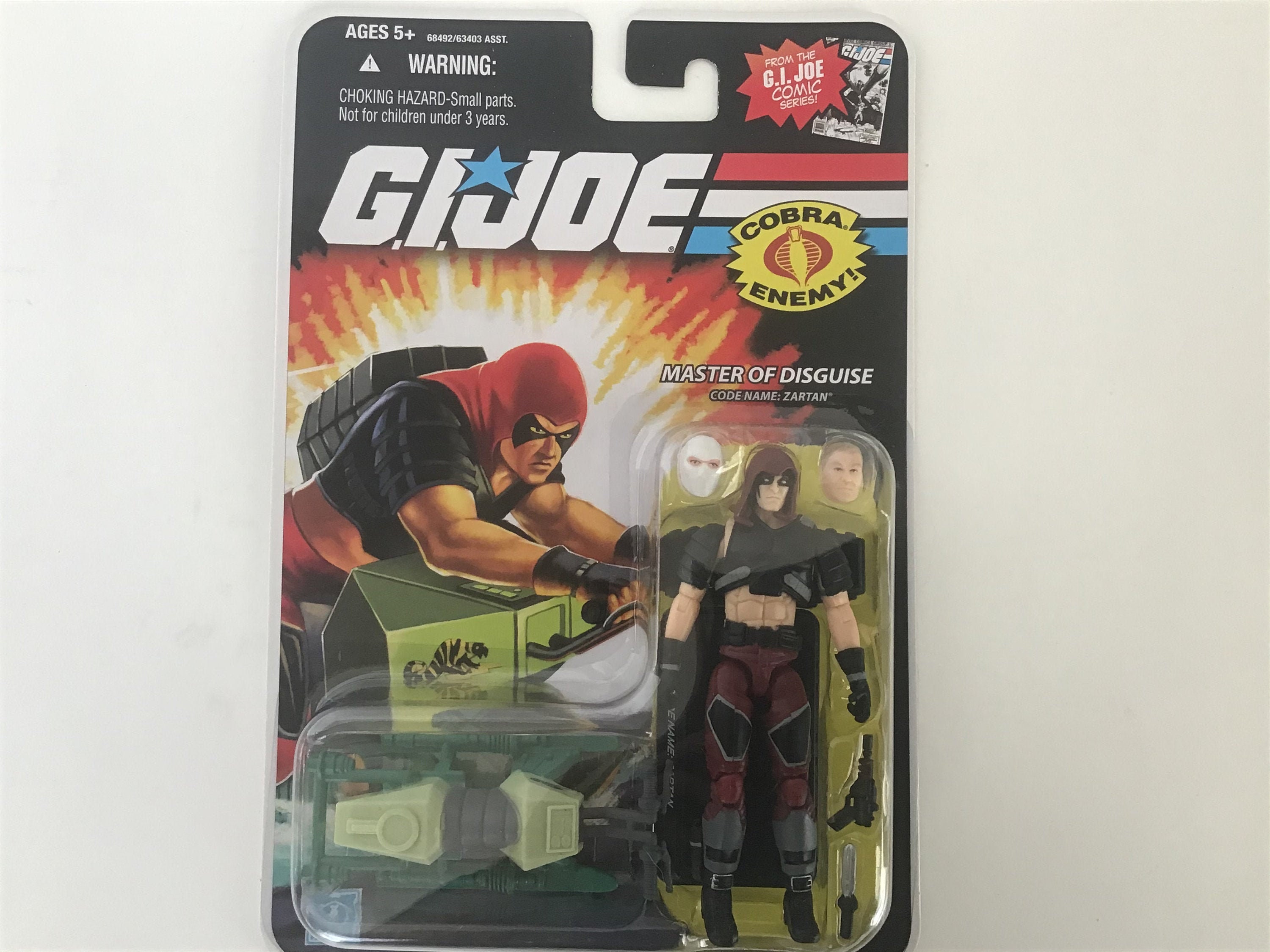 GI Joe 25th Anniversary Carded Zartan Master of Disguise - Etsy