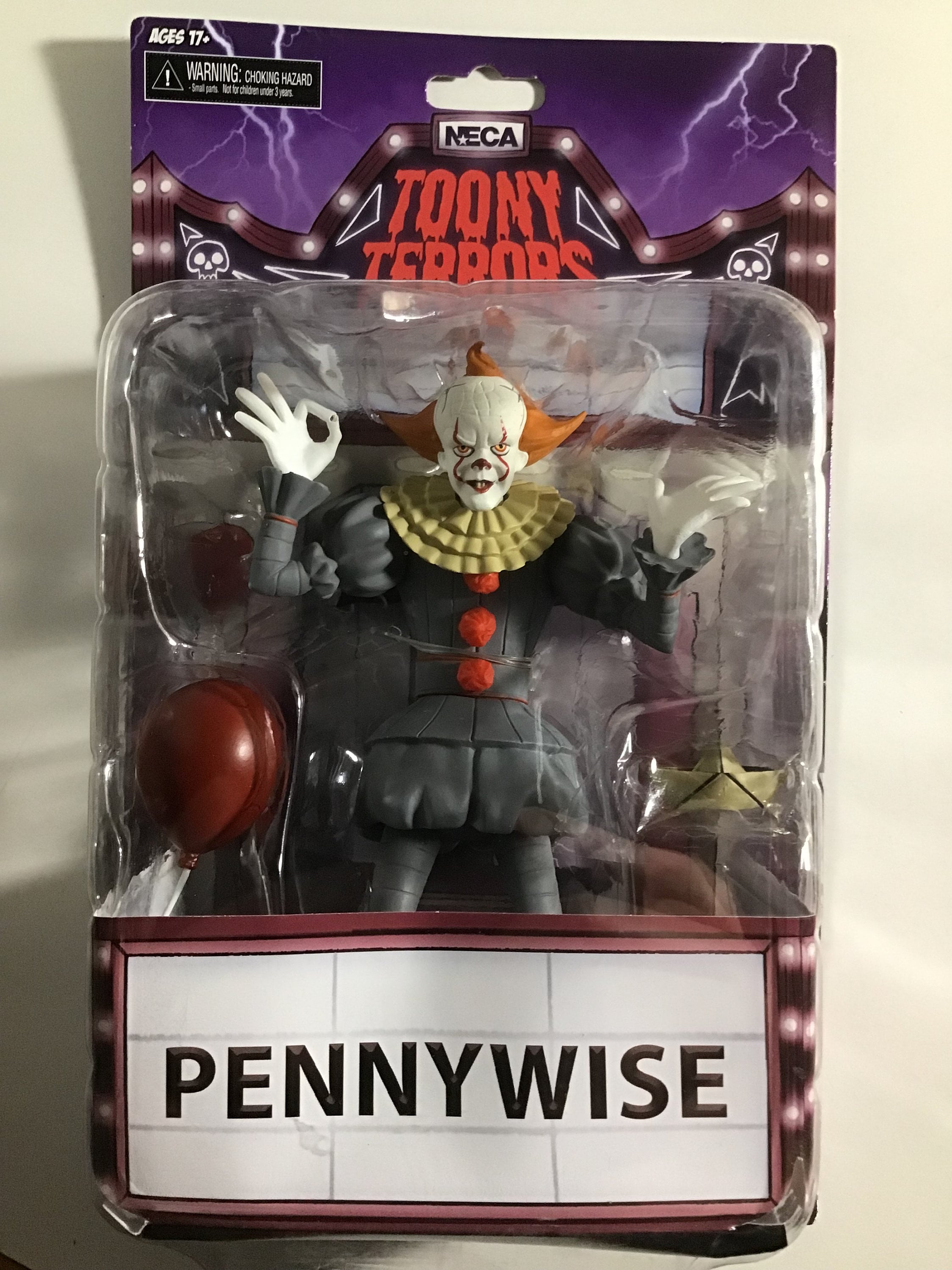 NECA Toony Terrors Pennywise Action Figure - Etsy