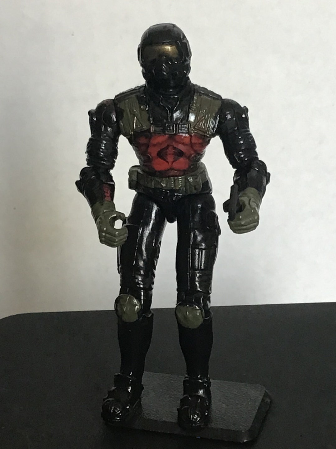 GI Joe Custom Painted Wild Weasel and File Card - Etsy