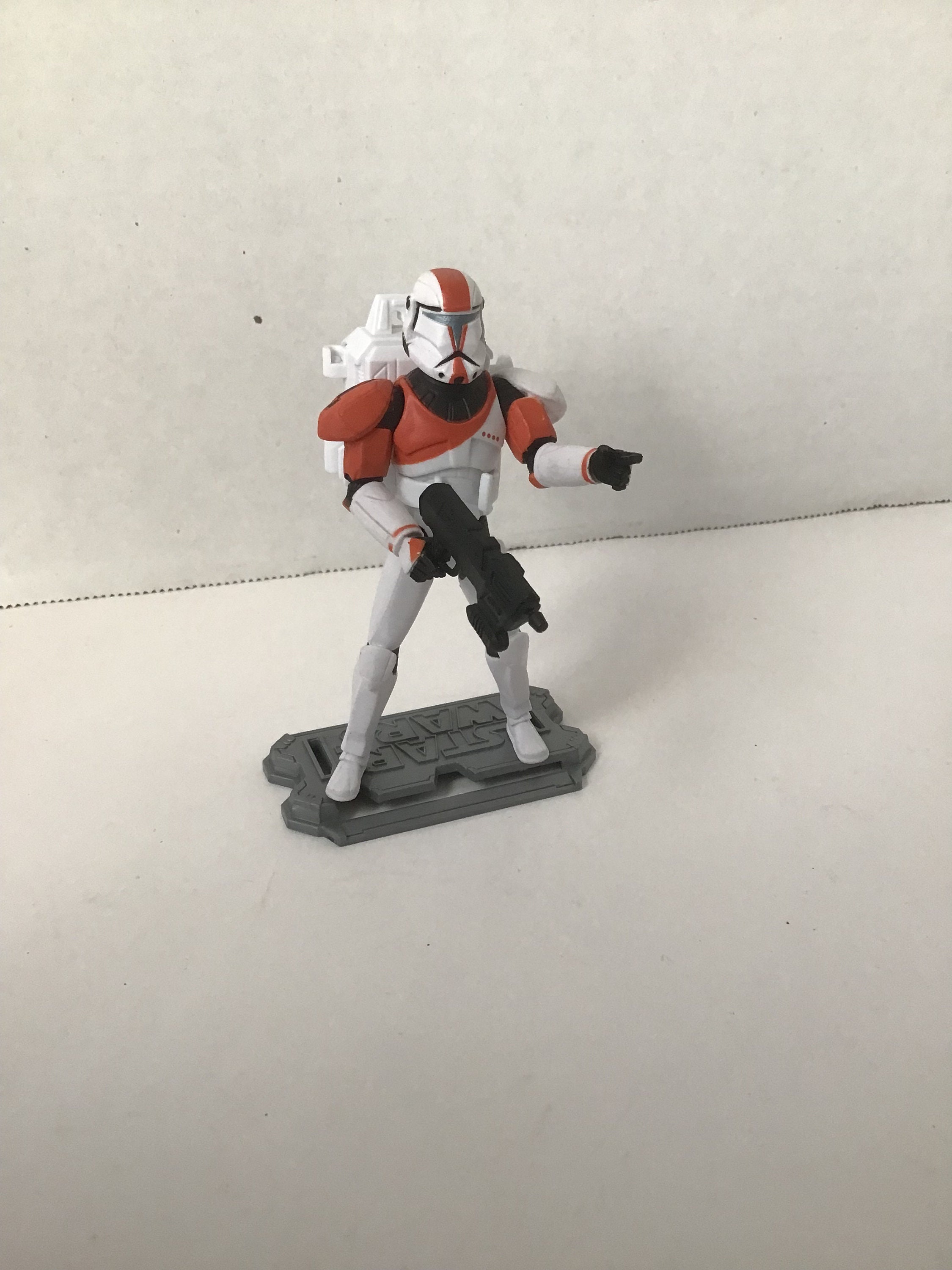 Republic Commando Boss 3.75 Action Figure - Etsy
