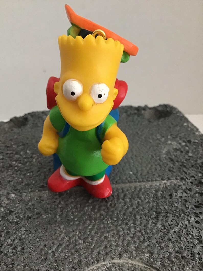 Custom Vintage Bart Simpson Christmas Ornament - Etsy