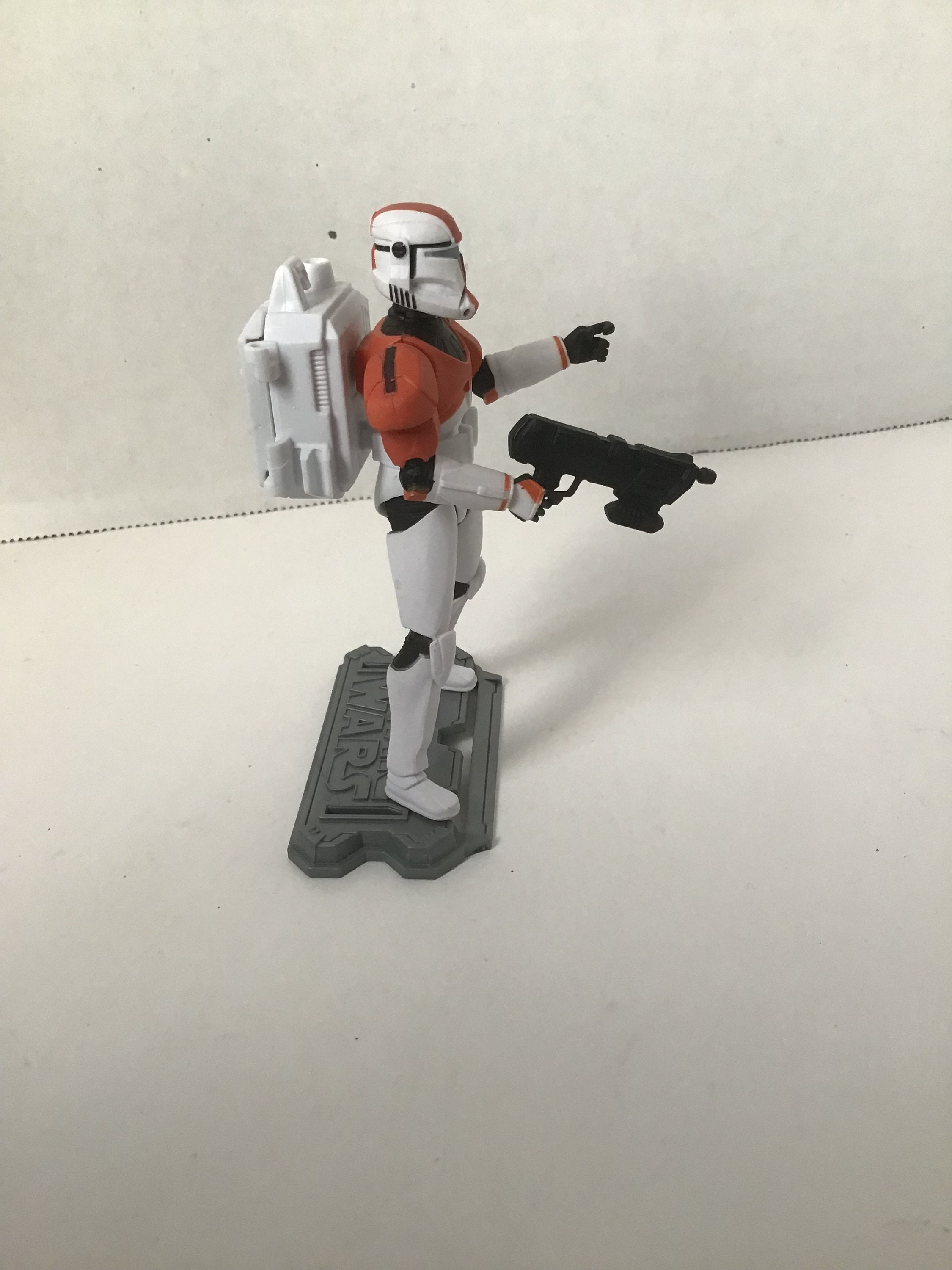 Republic Commando Boss 3.75 Action Figure - Etsy