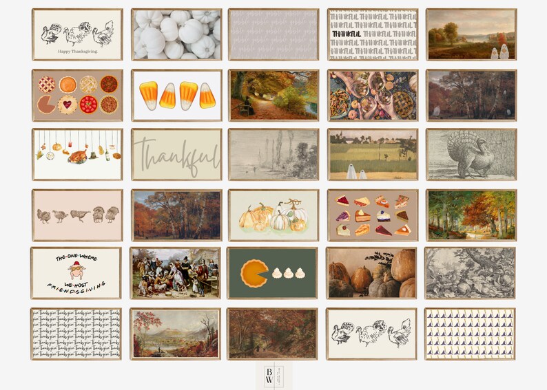 30+ Autumn & Fall Frame TV MEGA Bundle | Ultimate Fall Frame Tv Art Set ...