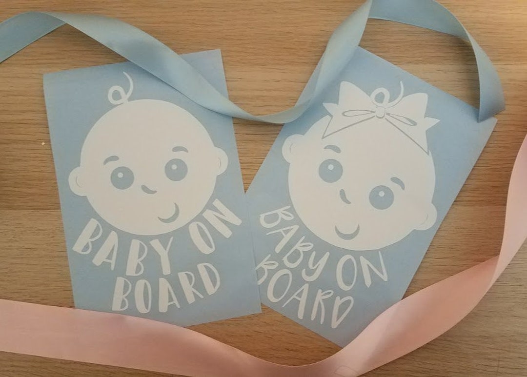 Baby on Board Decal, Baby Decal, Baby Car Decal, Car Decal, New Baby ...