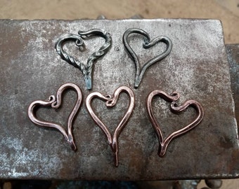 Hand Forged Heart | Etsy