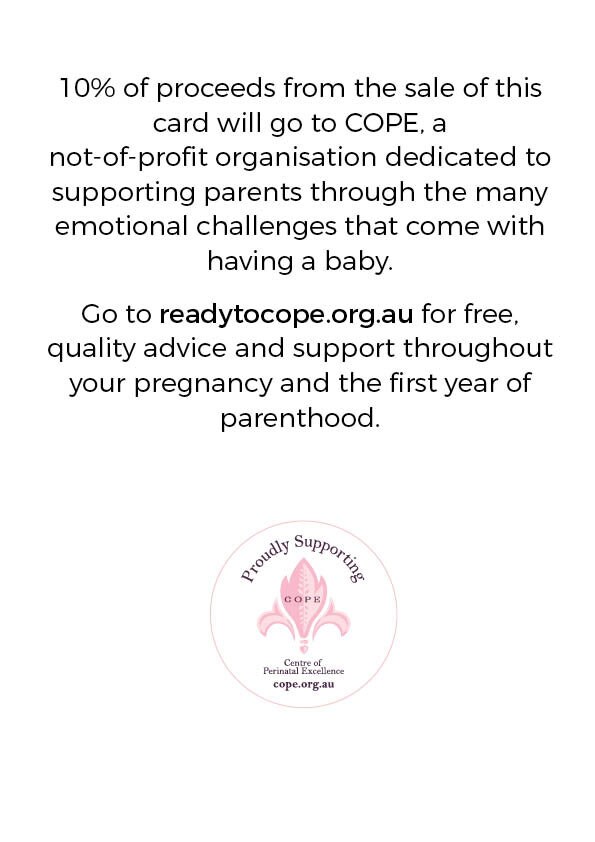 New Mom Card New Mum Card Anxiety Card New Baby Card - Etsy