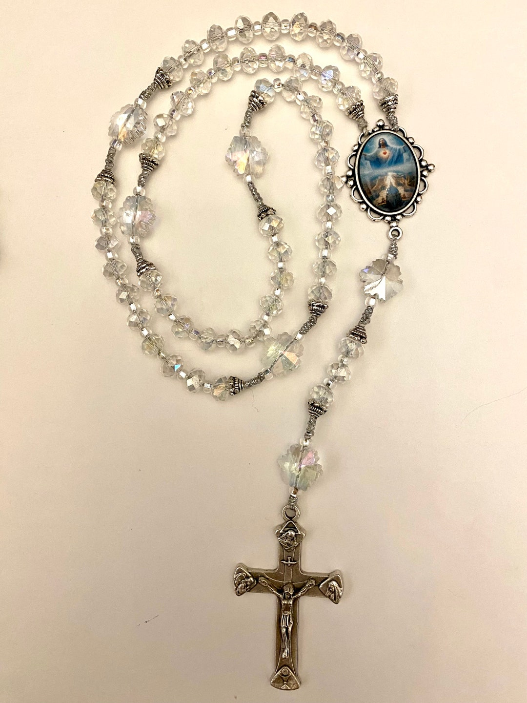 Pray for the Holy See Rosary - Etsy