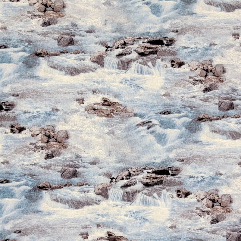 Waterfall Fabric - Etsy