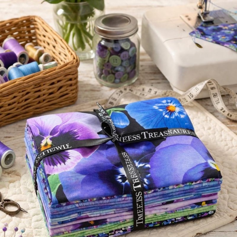 Pansy Perfection Fabric - Etsy
