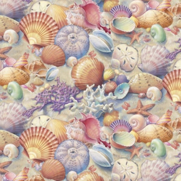 Sand Dollar Fabric - Etsy