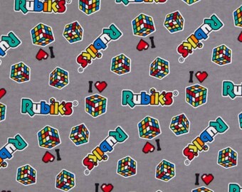 Rubiks Cube Fabric - Etsy