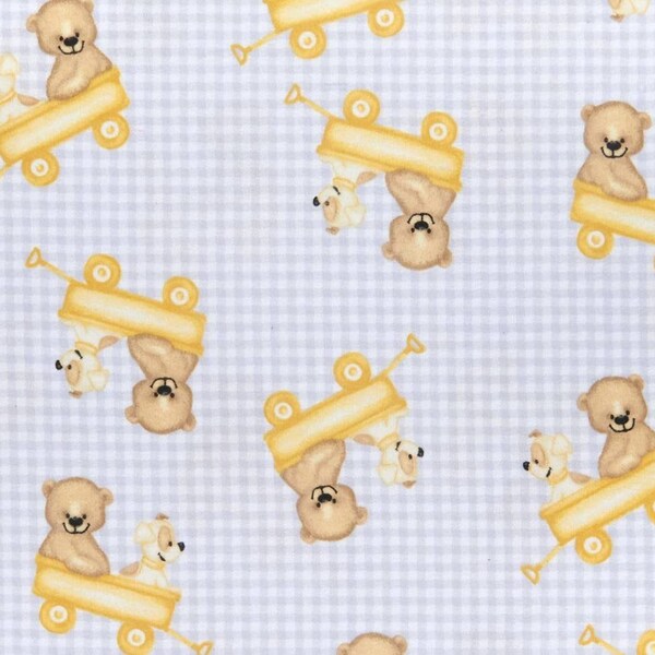 Teddy Bear Flannel - Etsy