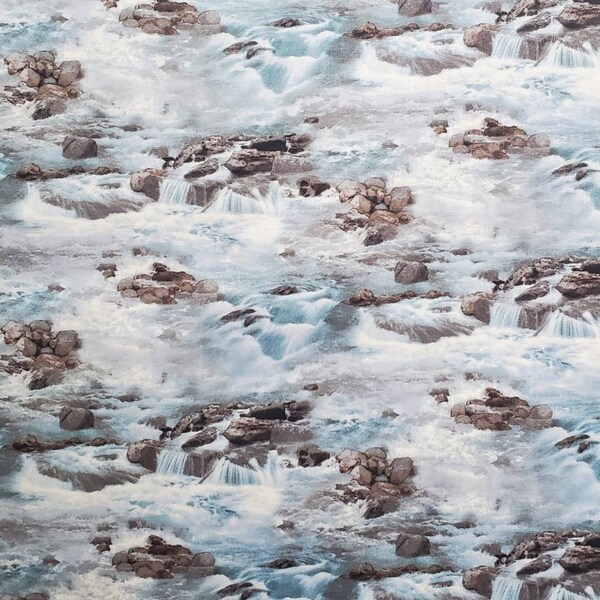 Waterfall Fabric - Etsy